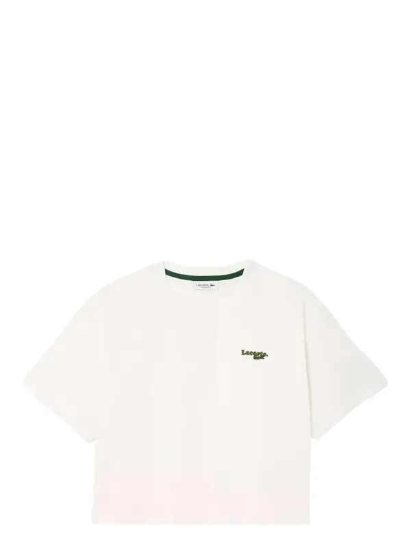 Lacoste Logo-patch T-shirt - White