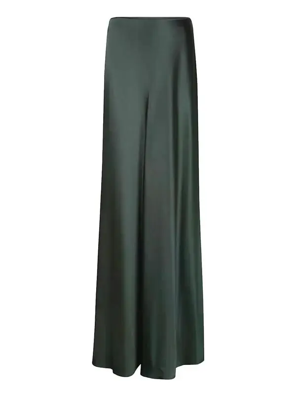Ralph Lauren Gathered Maxi Skirt - Green