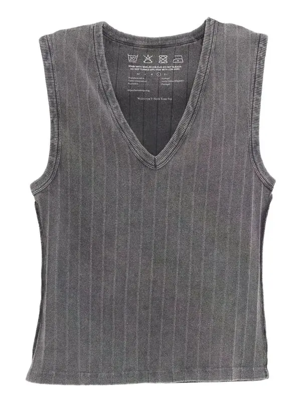 MFPEN V-neck Tank Top - Grey
