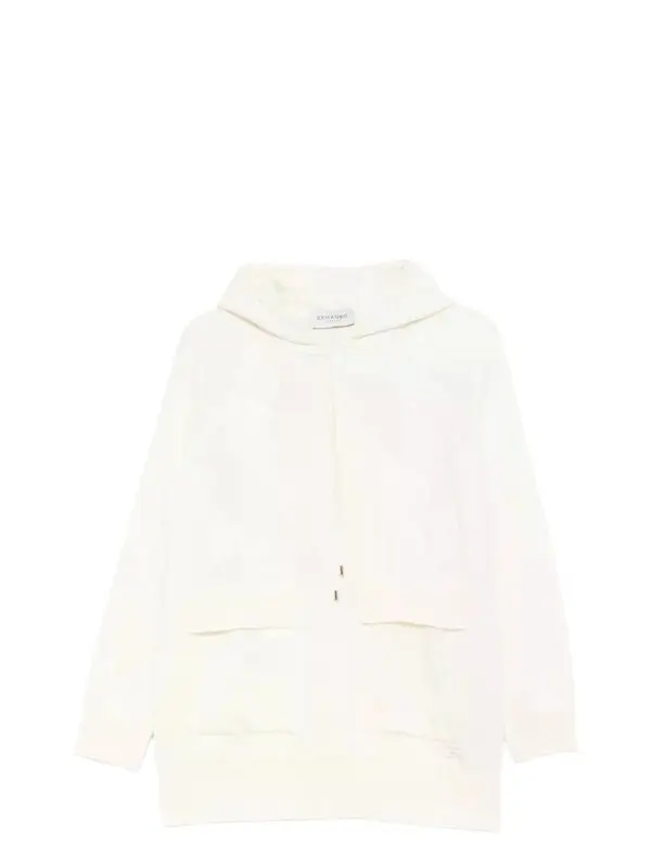 ERMANNO FIRENZE Hooded Sweater - Neutrals