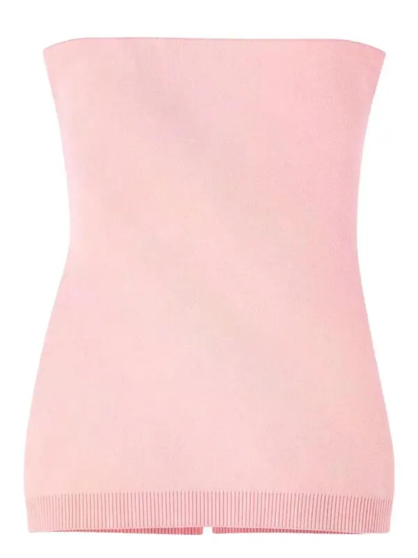 Jacquemus Strapless Top - Pink