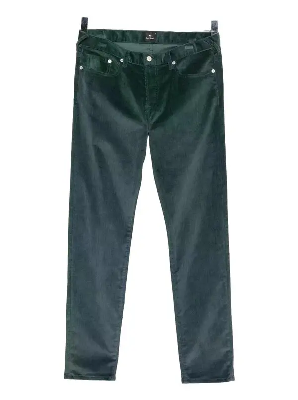 Paul Smith Corduroy Tapered Trousers - Blue