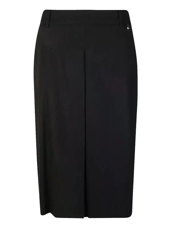 Herno Pleated Midi Skirt - Black
