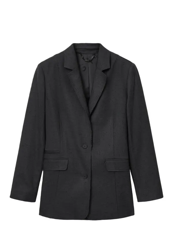 ALLSAINTS Single-breasted Essie Blazer - Grey