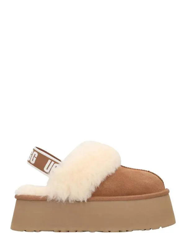 UGG Funkette Suede Mules - Brown