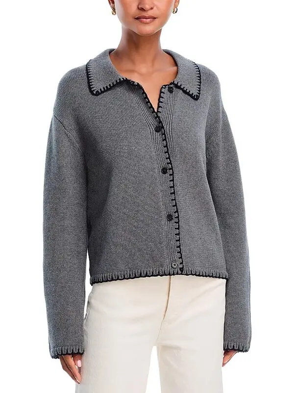 Rails Rayleen Cotton Sweater - Charcoal Black