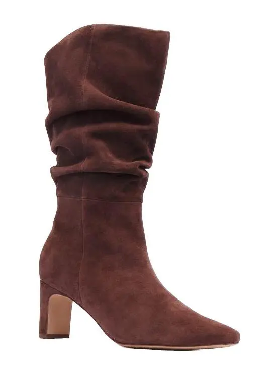 FRANKIE4 Clarkson Knee High Boot - Milk Chocolate Suede