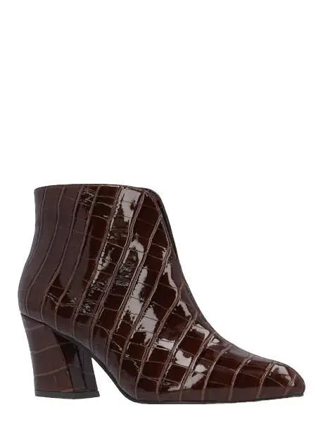 J. Reneé Tatum Bootie - Brown