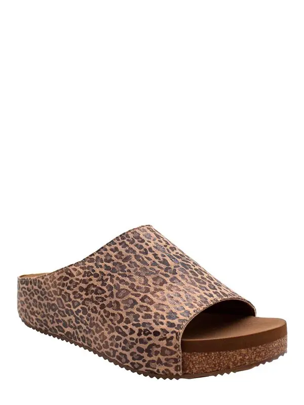 VOLATILE Wren Platform Sandal - Leopard
