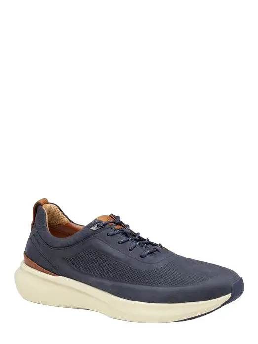 Johnston & Murphy Declan Waterproof Sneaker - Navy Waterproof Nubuck
