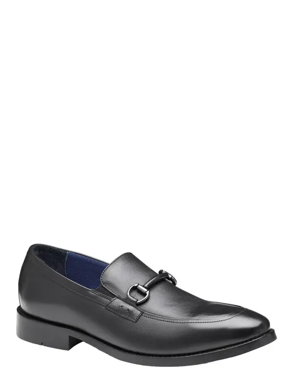 Johnston & Murphy Xc Flex Landry Loafer - Black Full Grain