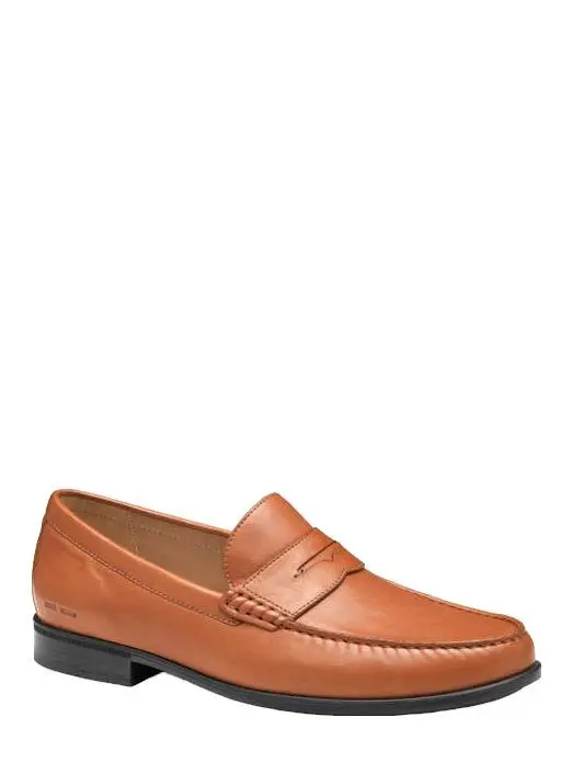 Johnston & Murphy Harrison Penny Loafer - Cognac Glove Leather