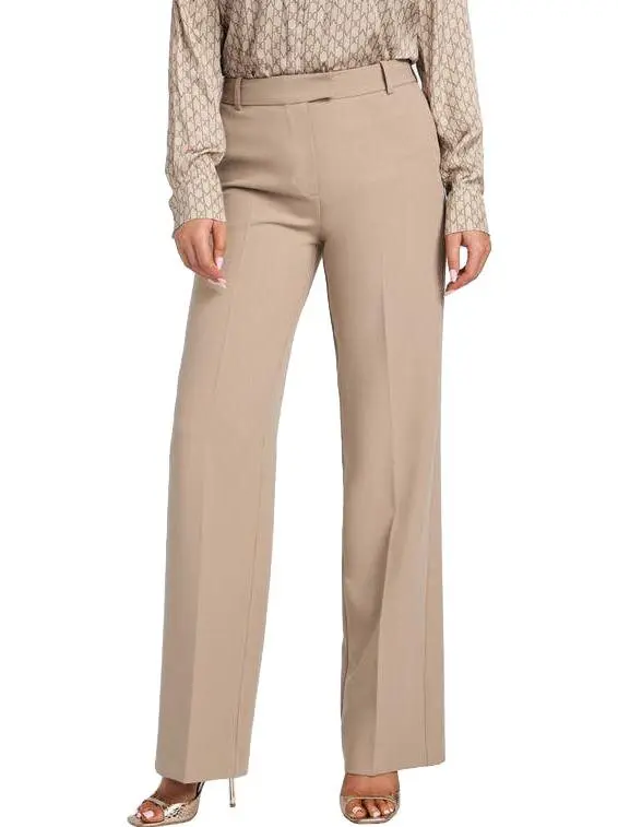 MARCIANO Dalia Straight Leg Pants - Beige
