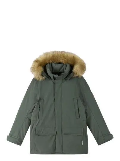 REIMA Down Tec Waterproof Parka - Thyme Green