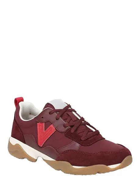 Vionic Slim Glide Lace-up Sneakers - Cherry Jubilee