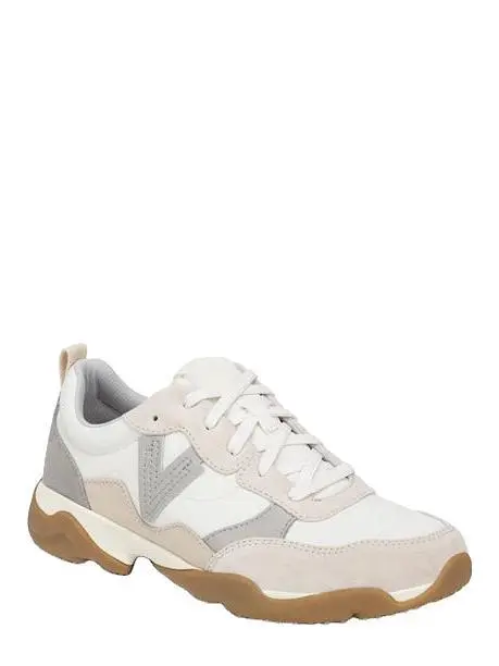 Vionic Slim Glide Lace-up Sneakers - Ivory
