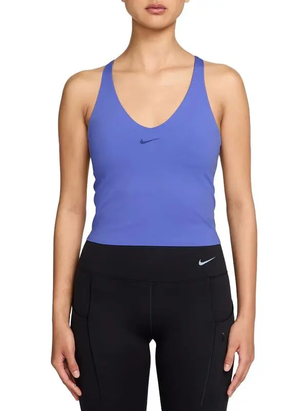 Nike Support Padded Sports Bra Tank - 570 Saphre/deepnt