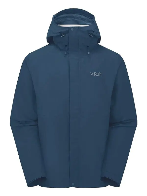 RAB Downpour Jacket - Tempest Blue
