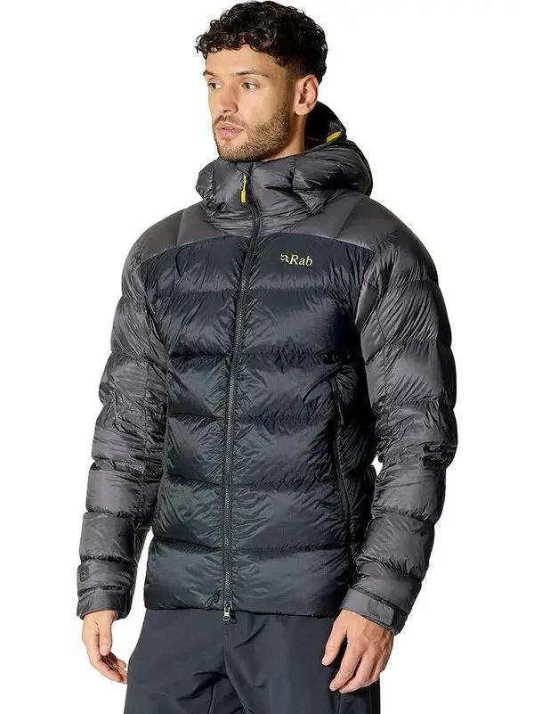 RAB Neutrino Pro Hooded Down Jacket - Black/graphene