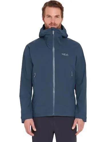 RAB Downpour Light Jacket - Tempest Blue