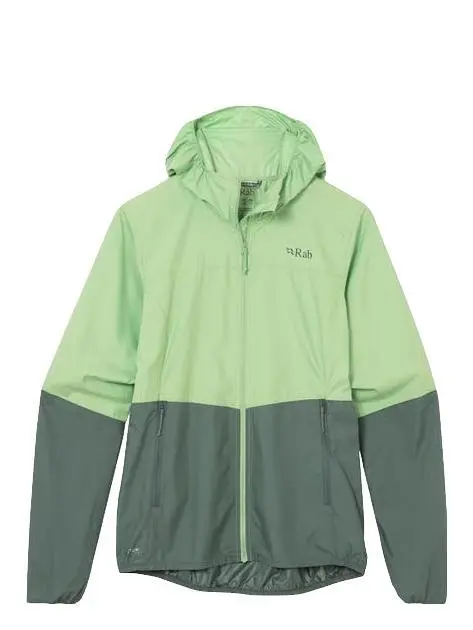 RAB Windgather Hoody - Fig Green/sage