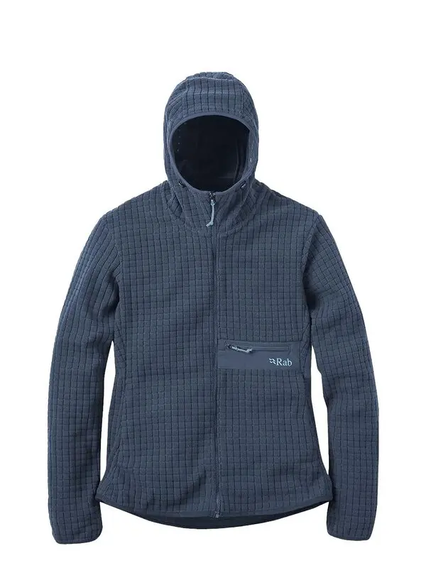 RAB Ramshaw Hooded Fleece - Tempest Blue