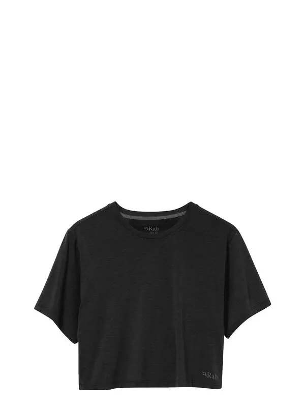 RAB Rivelin Crop T-shirt - Black