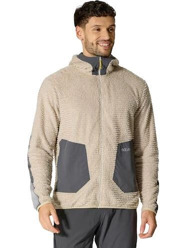 RAB Buckstone Fleece Hoodie - Pebble