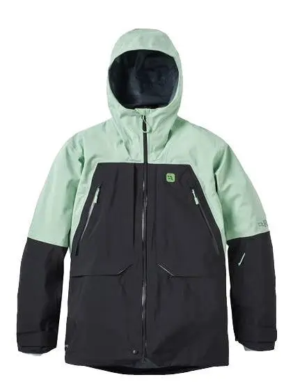 RAB Khroma Converge Jacket - Fig Green/black