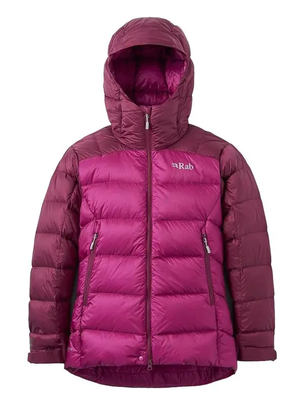 RAB Neutrino Pro Hooded Down Jacket - Mulberry/plum