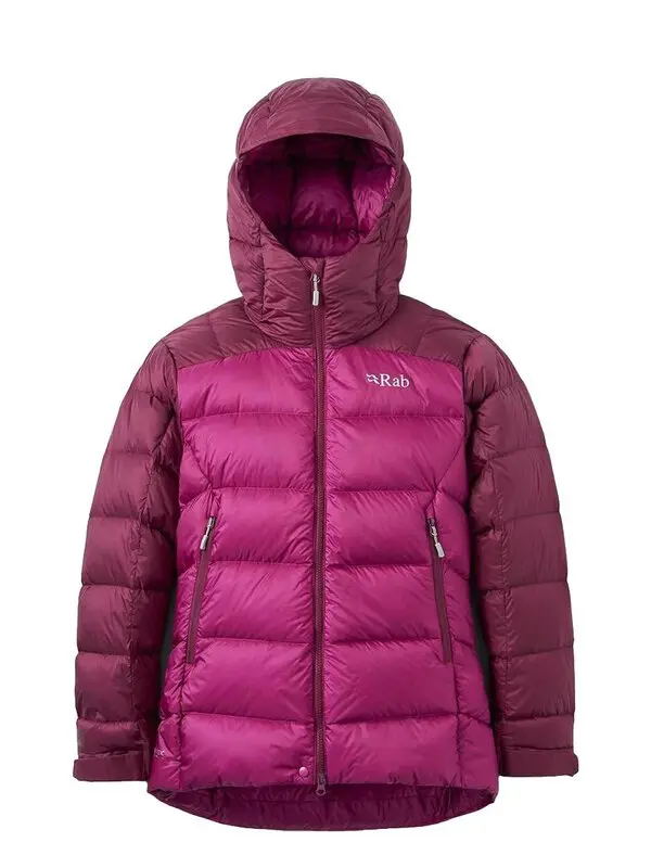 RAB Neutrino Pro Hooded Down Jacket - Mulberry/plum