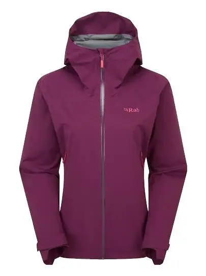 RAB Downpour Light Jacket - Mulberry