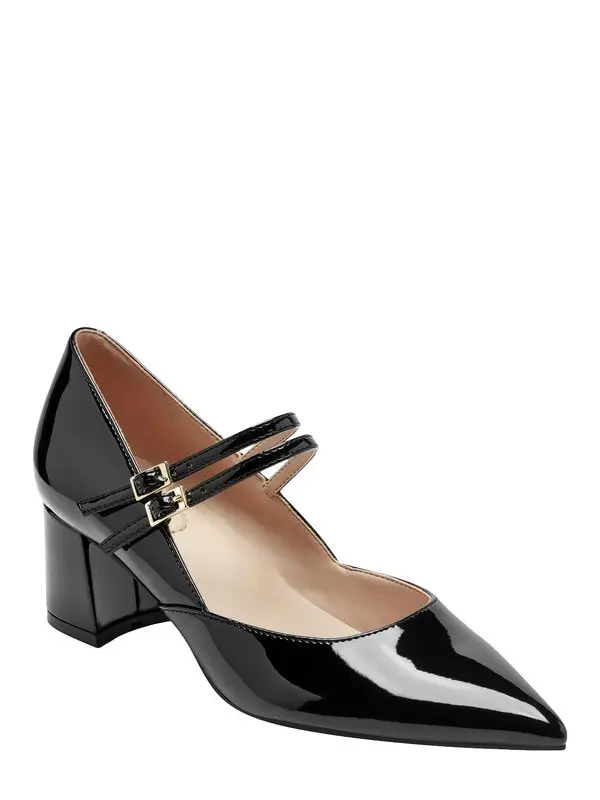 Bandolino Pointed Toe Mary Jane Pump - Black