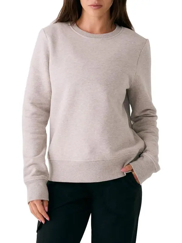 LOLE Icon Crewneck Sweatshirt - Pebble Heather