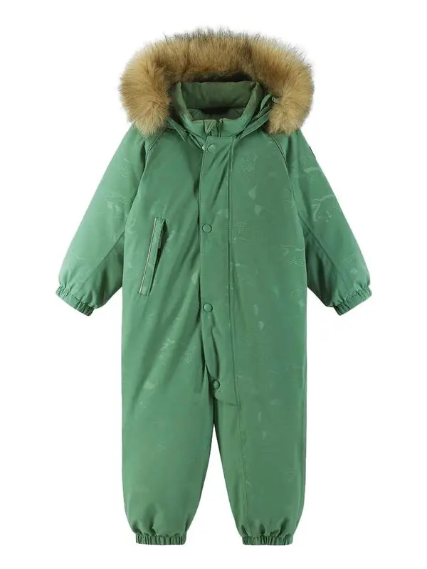 REIMA Aapua Tec Waterproof Down Snowsuit - Green Clay