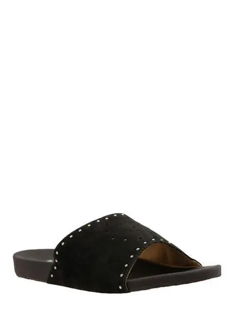 REVITALIGN Sofia Studded Slide Sandal - Black