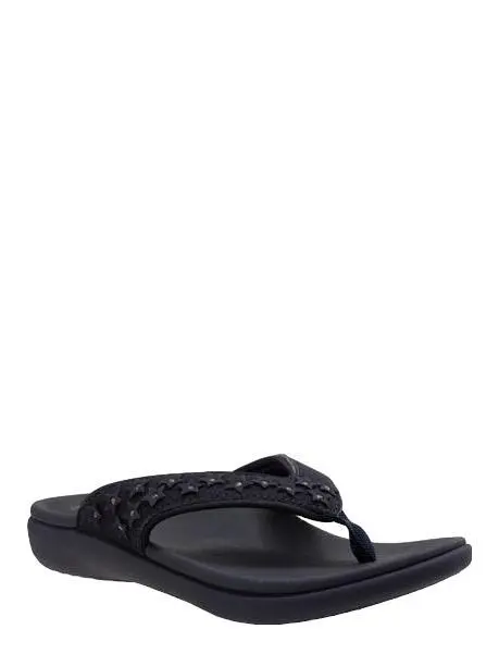 REVITALIGN Yumi Bvi Flip Flop - Navy