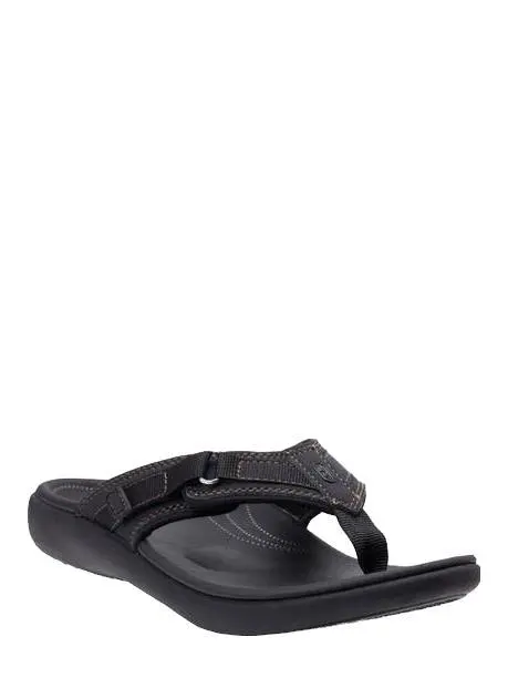 REVITALIGN Yumi Northfork Flip Flop - Black