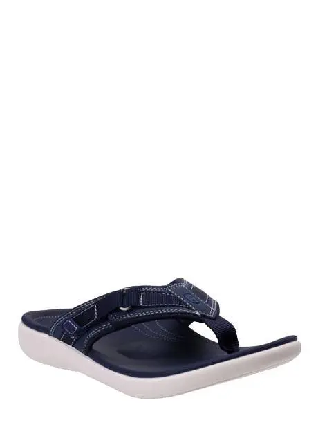 REVITALIGN Yumi Northfork Flip Flop - Navy