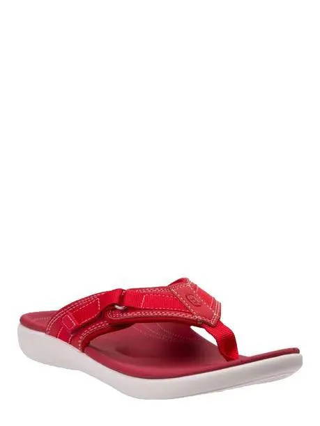 REVITALIGN Yumi Northfork Flip Flop - Samba Red