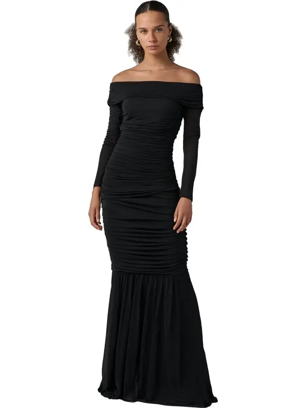 Diane Von Furstenberg Delphina Maxi Dress - Black