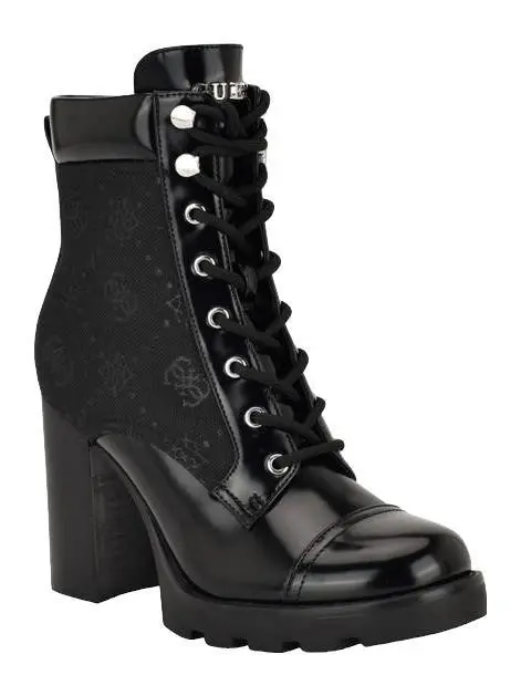 Guess Nellsan Lug Sole Bootie - Black