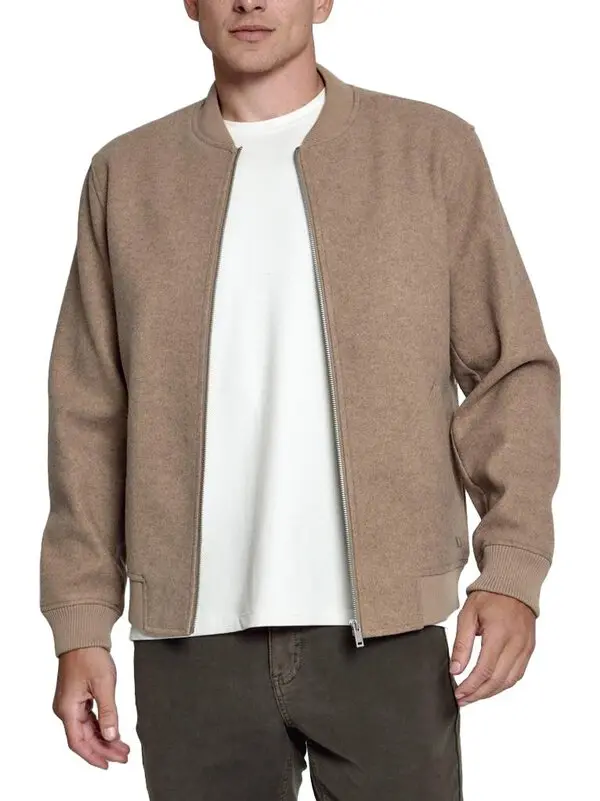 7 Diamonds Braxton Bomber Jacket - Chestnut