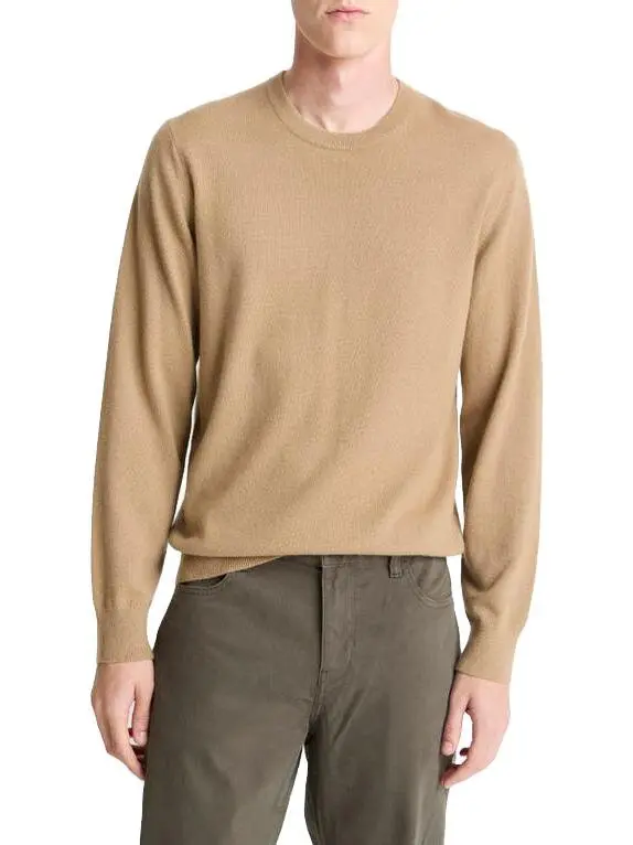Vince Cashmere Crewneck Sweater - Cameletto