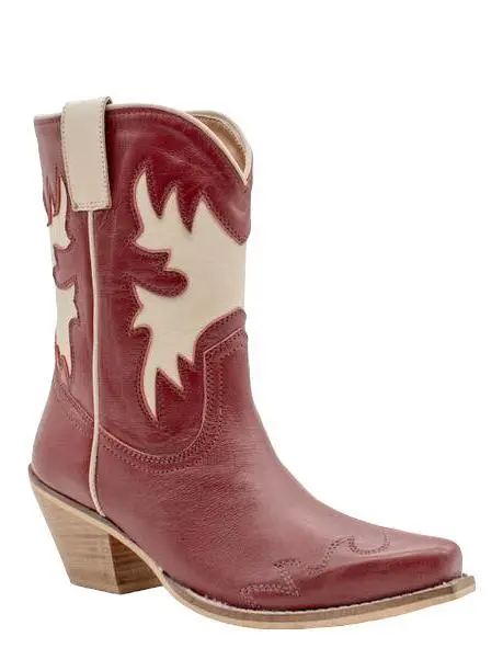 VOLATILE Colt Western Boot - Red