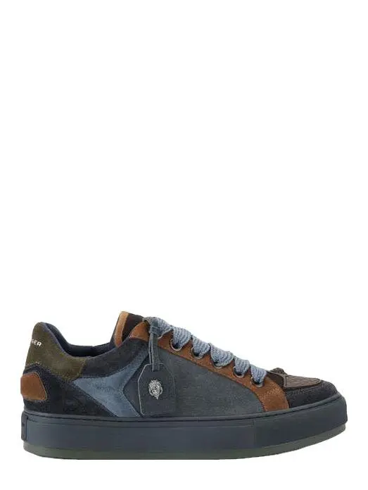 Kurt Geiger Southbank Platform Sneakers - Dark Blue