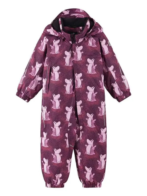 REIMA Toddler's Winter Overall - Deep Purple