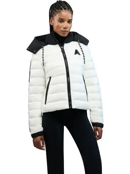 ALPENHAUS Rousset Lightweight Puffer Jacket - Ice White