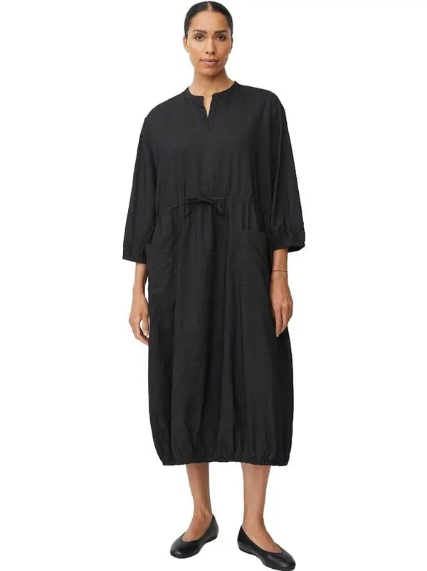 MASAI COPENHAGEN Loose Fit Midi Dress - Black