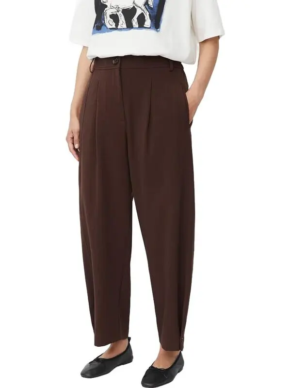 MASAI COPENHAGEN Mapunna Cropped Pants - Sh. Chocolate